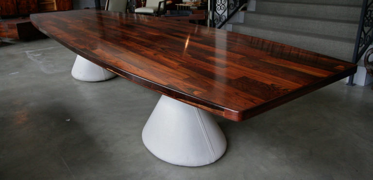 Parquet Brazilian Jacaranda Guarujá Dining Table by Jorge Zalszupin ...